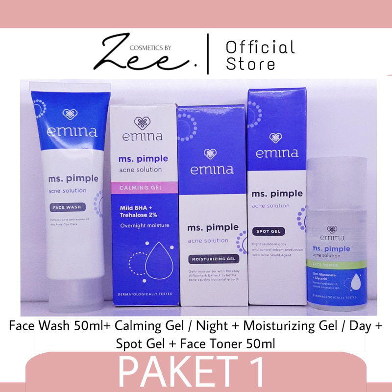 Emina Ms. Pimple Acne Solution Series | Emina Ms PIPLE Series | Emina ...