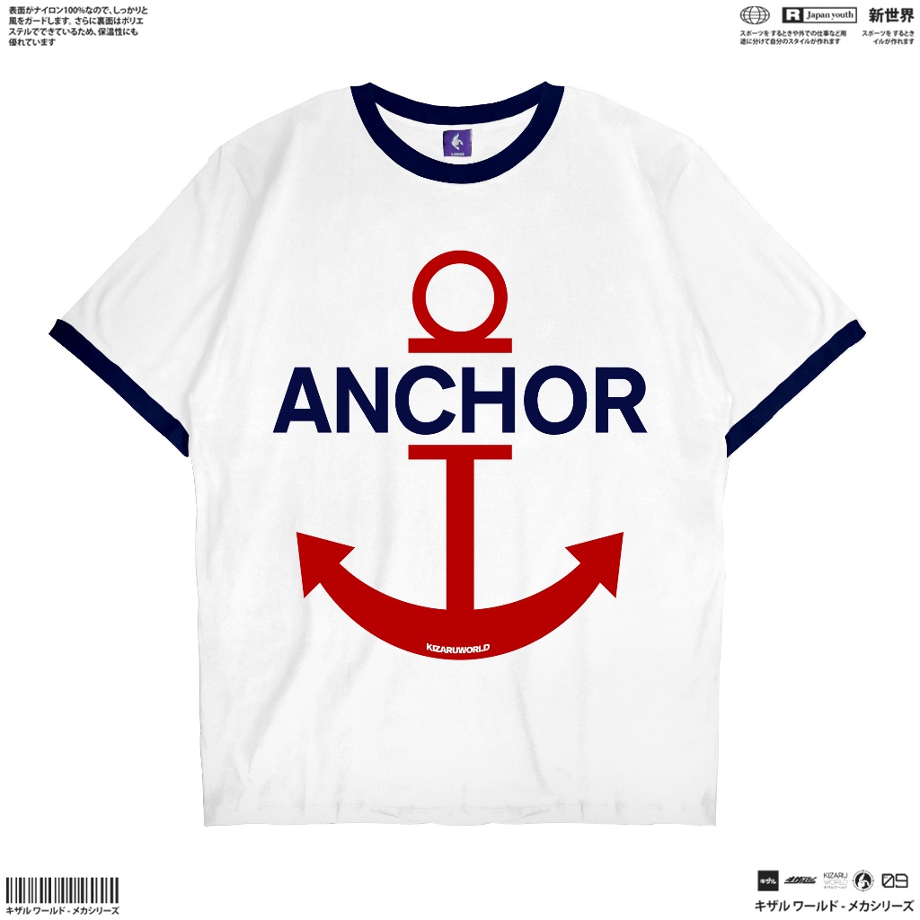 KIZARU LUFFY ANCHOR Anime T-Shirt | Shopee Malaysia