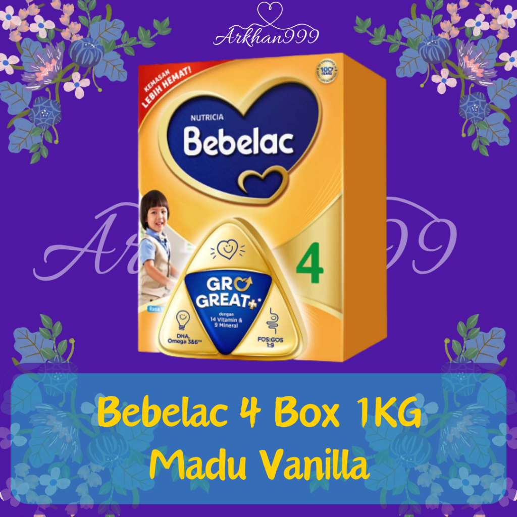 Bebelac 4 Honey Vanilla Box - 1Kg | Shopee Malaysia
