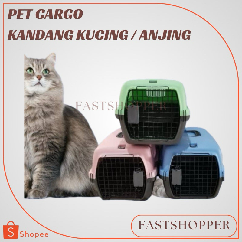 Cat CAGE / PET CARGO / PET CARRIER / RABBIT CAGE / MUSANG CAGE / WITH ...