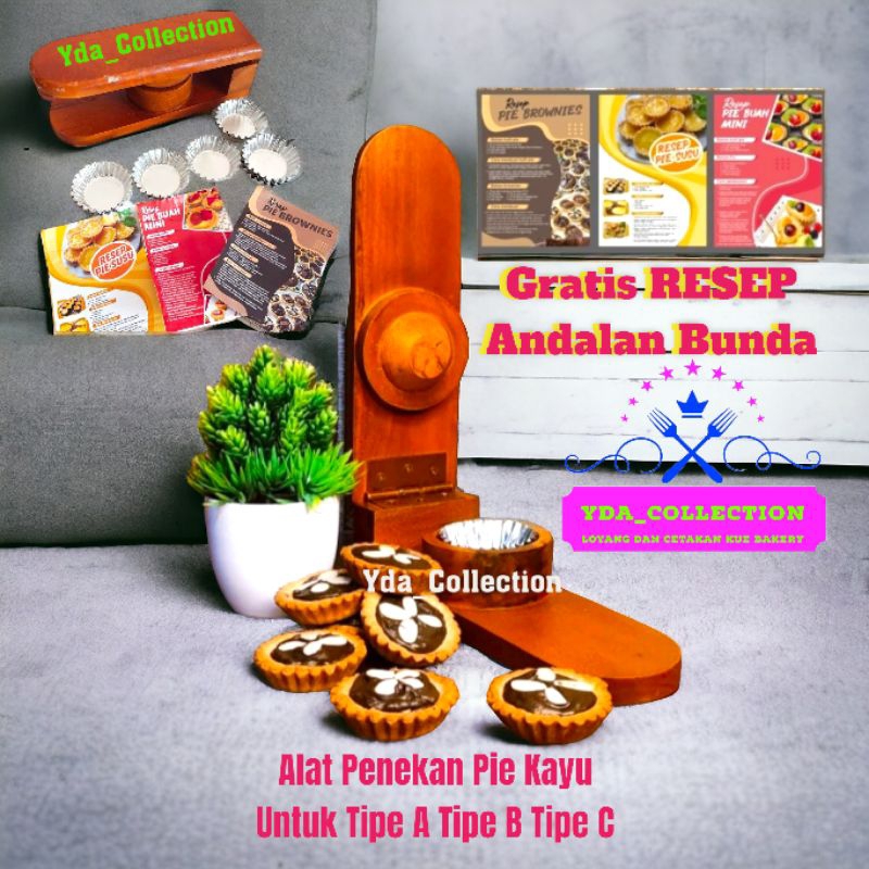 KAYU Free Wooden Pie Mold Recipe Pie Mold/Pie Mold/Pie Cake Mold/Cake ...