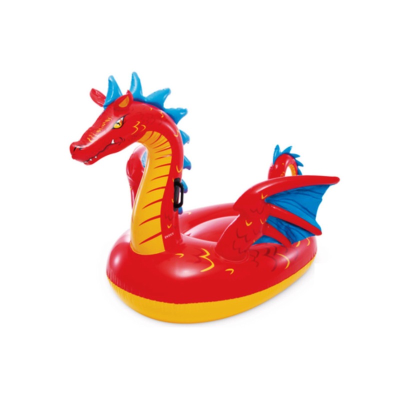 Princesstoys Intex 57577 Mystical Dragon Ride on Magic Dragon Float ...