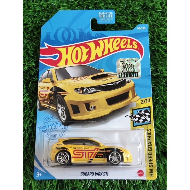 Hot WHEELS FS SUBARU WRX STI YELLOW FACTORY SEALED 2021 | Shopee Malaysia