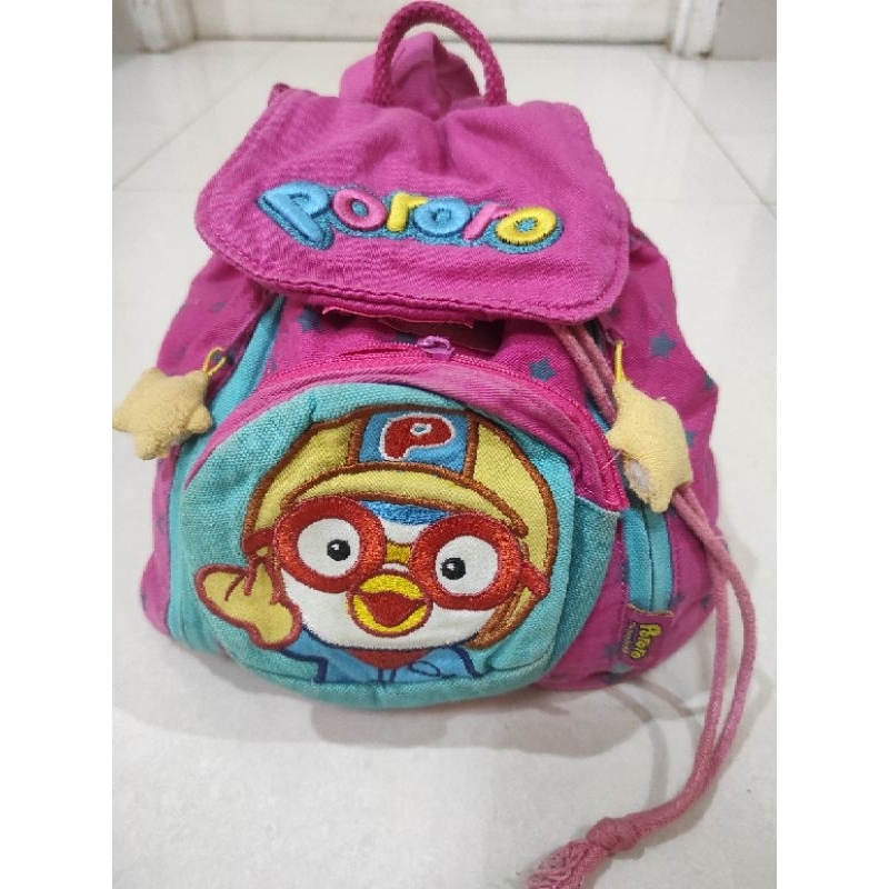 Pororo Backpack Original Japan Mini Backpack For Early Childhood ...