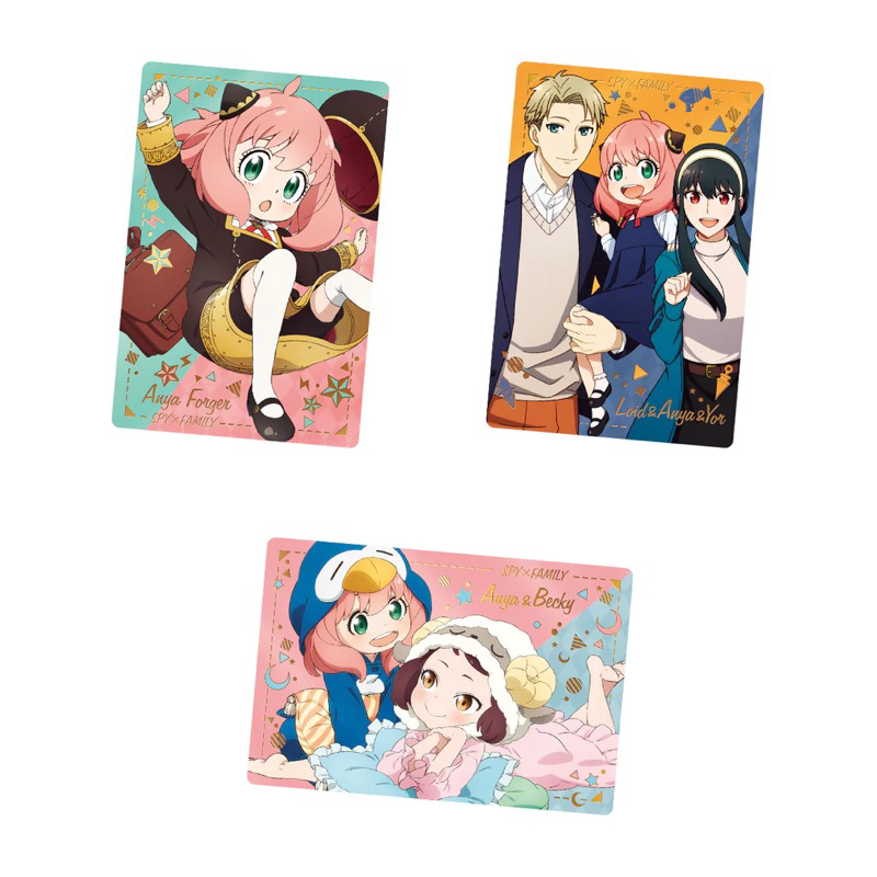 Original bandai] anya forger spy x family collection card anya forget ...