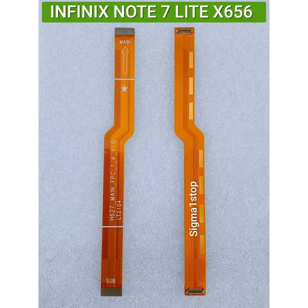 Infinix NOTE 7 LITE X656 FLEXIBLE MAIN BOARD FLEXI UI FLEXIBLE FC BOARD ...