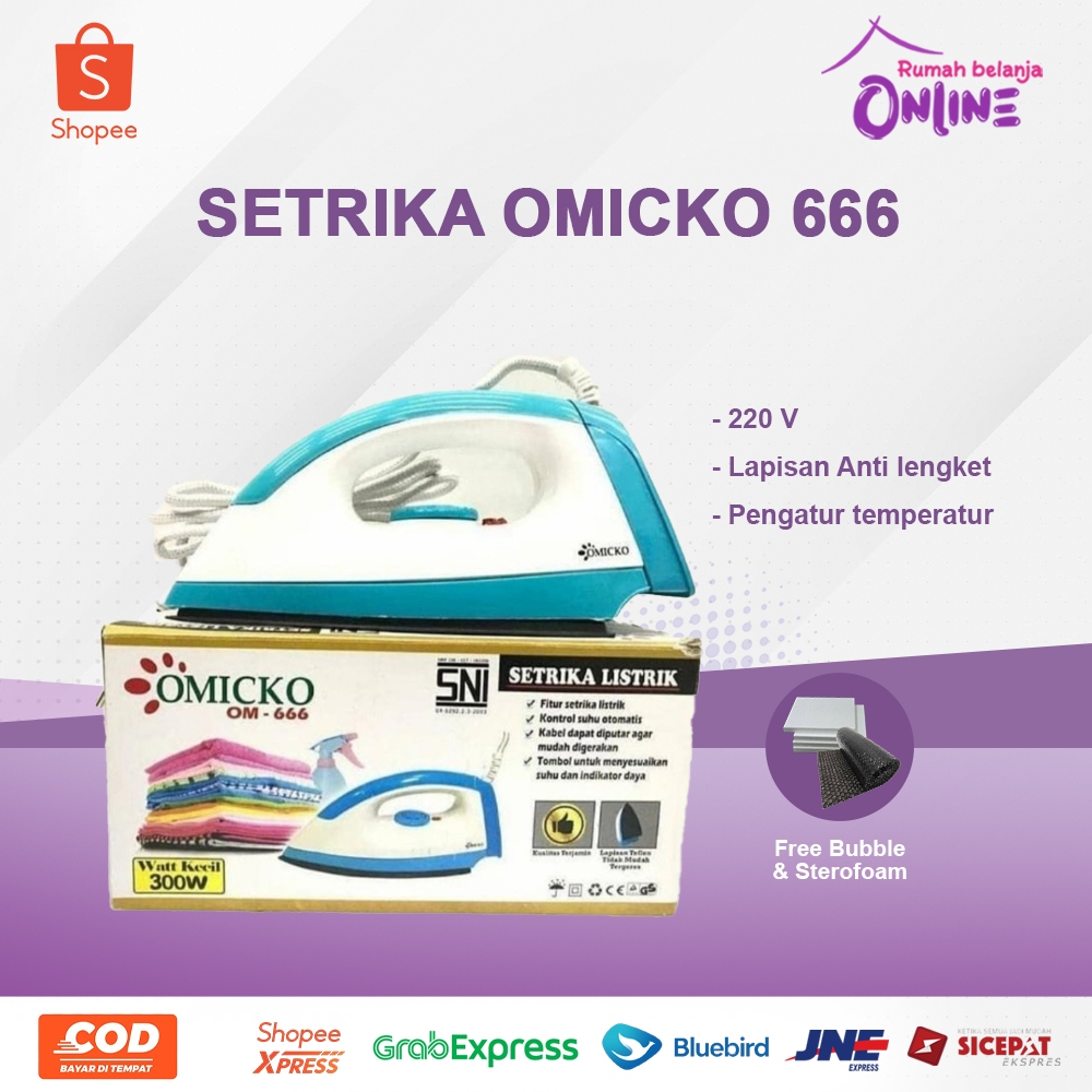 Iron 666 Non-Stick Iron | Shopee Malaysia