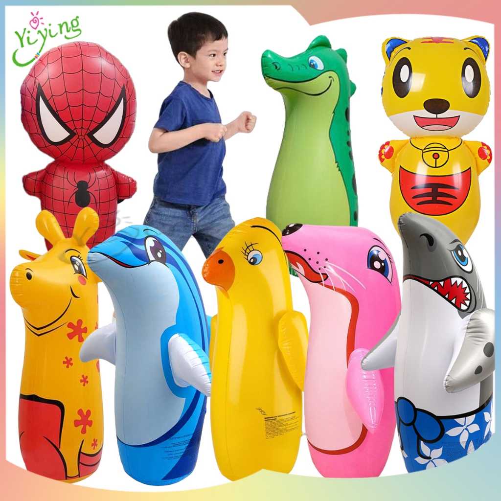 Penguin Boxing Balloon Toy Character Motif Boxing Boxing Samsak ...