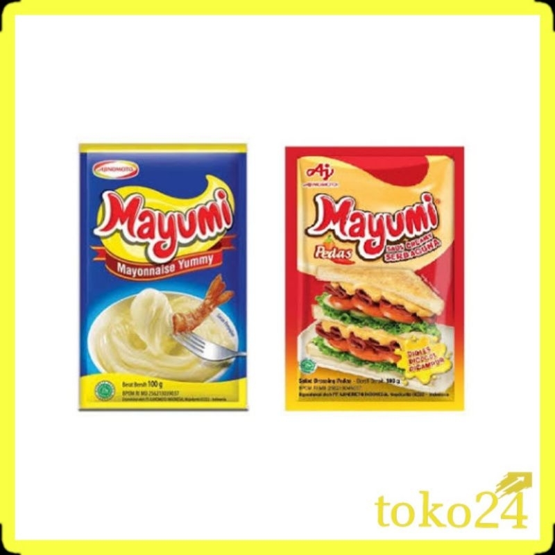 Mayumi Mayonnaise Sachet All Variant | Shopee Malaysia