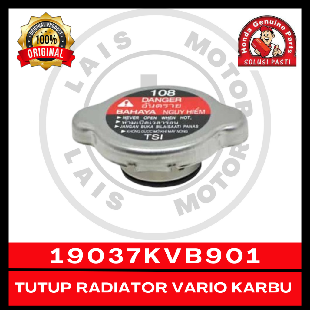 Original AHM KVB Vario Karbu 19037KVB901 Radiator Cover | Shopee Malaysia