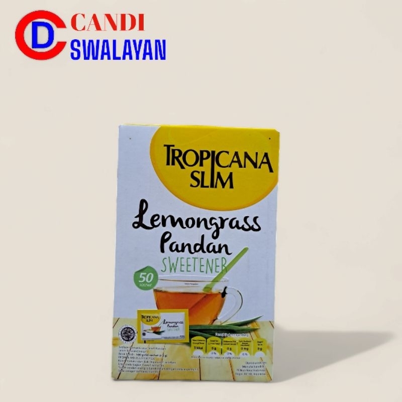 Tropicana SLIM SWEETENER LEMONGRASS PANDAN 50 Sachets | Shopee Malaysia