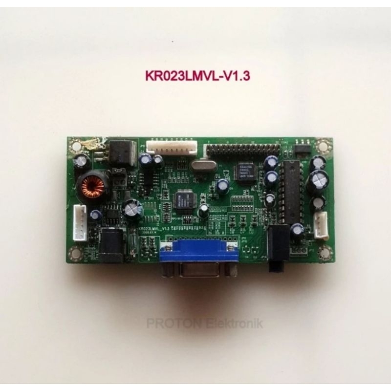MESIN Mainboard LCD Monitor VISION VL15-PD Matherboard Machine ...
