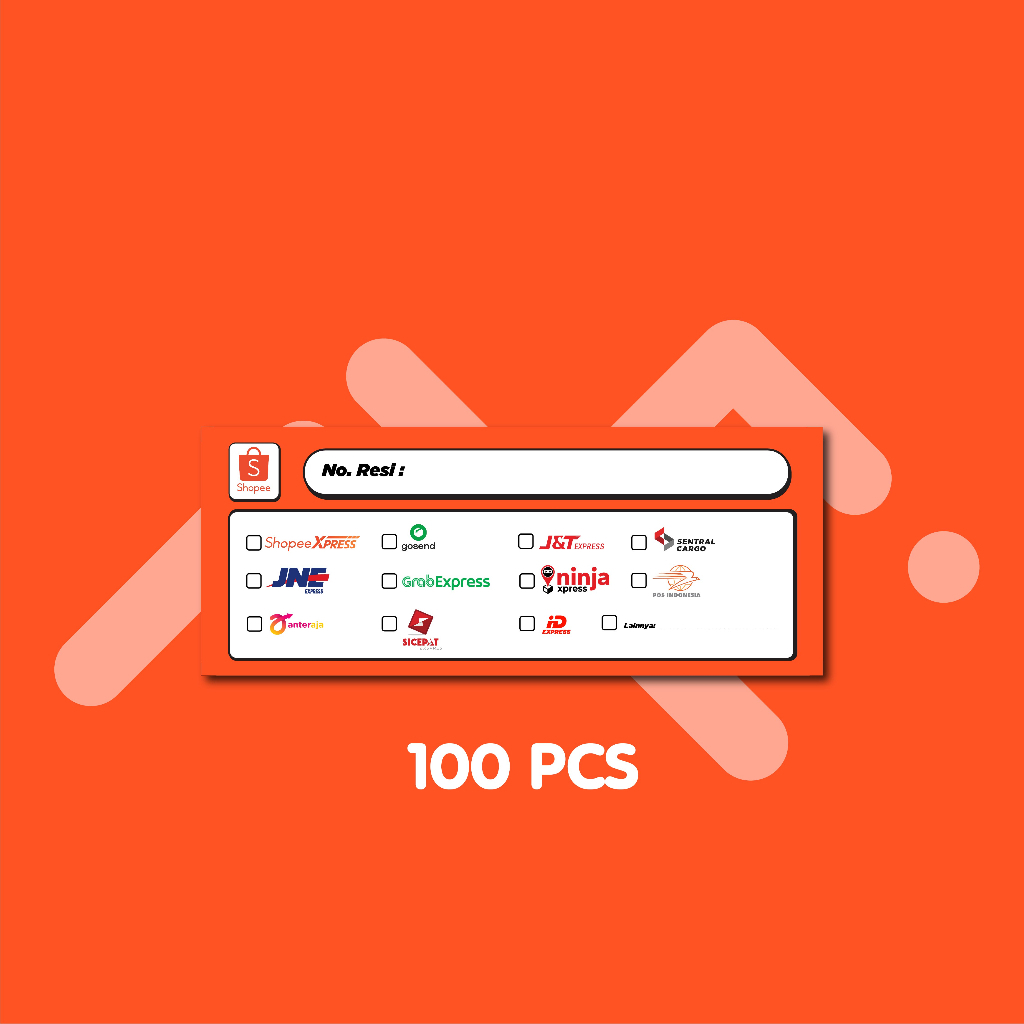 Receipt Sticker | Shipping Label | Receipt Sticker | Sticker | Shopee ...