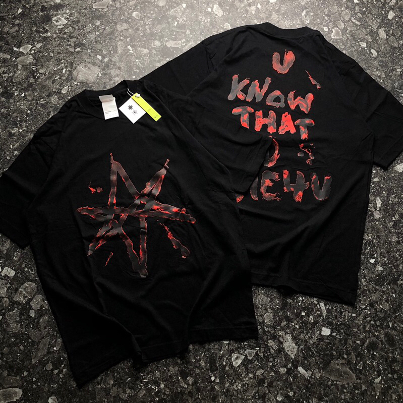 HITAM Bring Me The Horizon Star blood T-Shirt | Black Bmth Band T-shirt ...