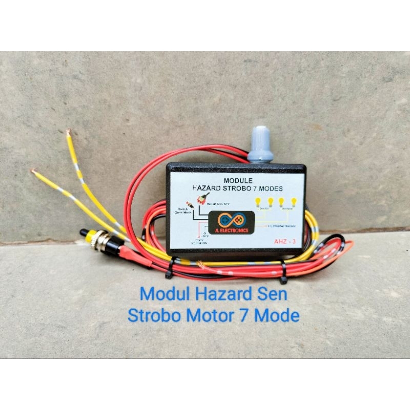 Hazard Convoy Automatic FLASHER Module 7 UNIVERSAL Motorcycle Signal ...