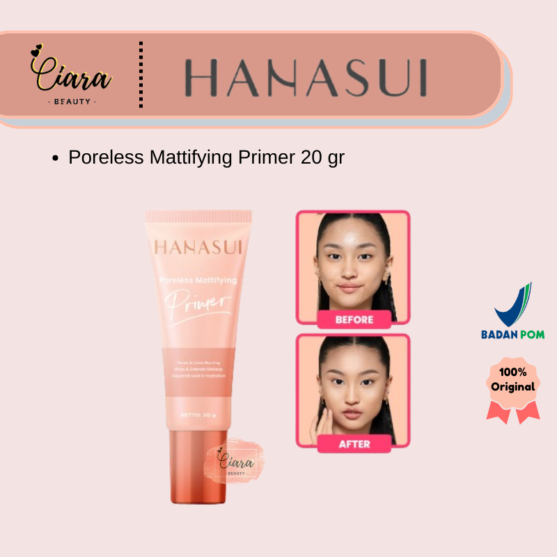 Hanasui Poreless Mattifying Primer 20 gr | Shopee Malaysia