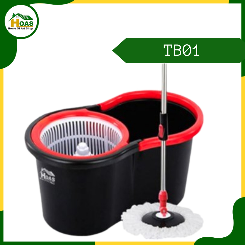Hoas Spin Mop 360 Rotate Super Rotary Floor Cleaning Mop Tool Practical ...
