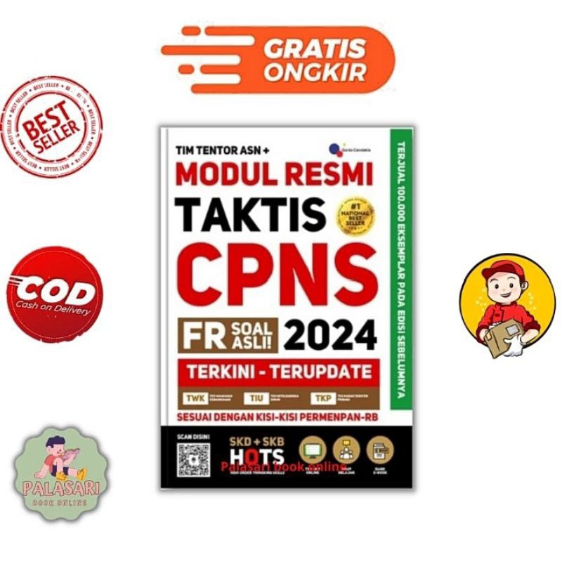 Official TACTICAL MODULE BOOK for CPNS 2024 FR LATEST ORIGINAL ...