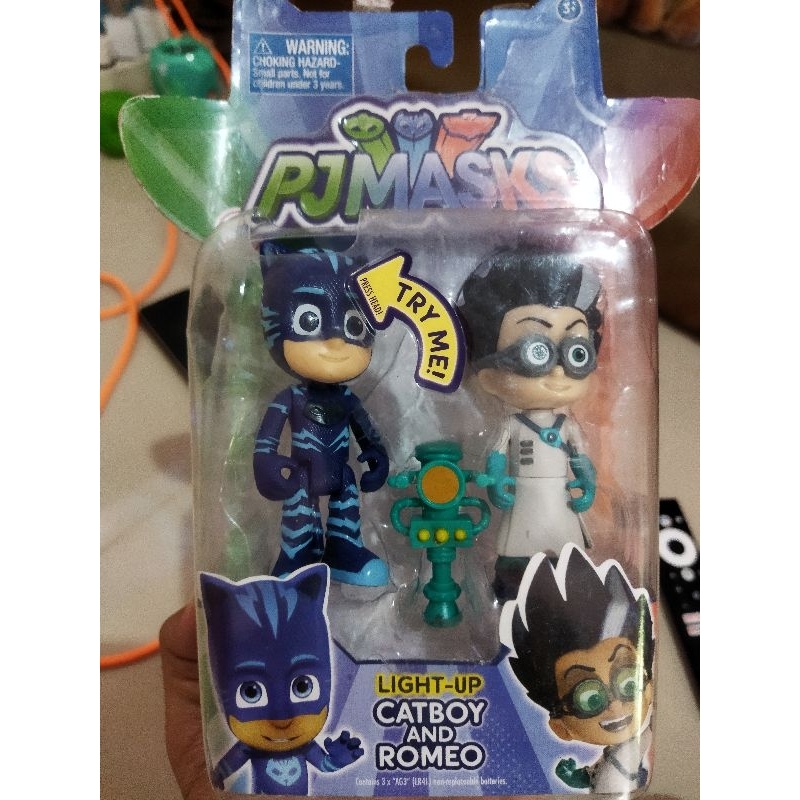 Pj Mask Catboy and Romeo Light Up | Shopee Malaysia