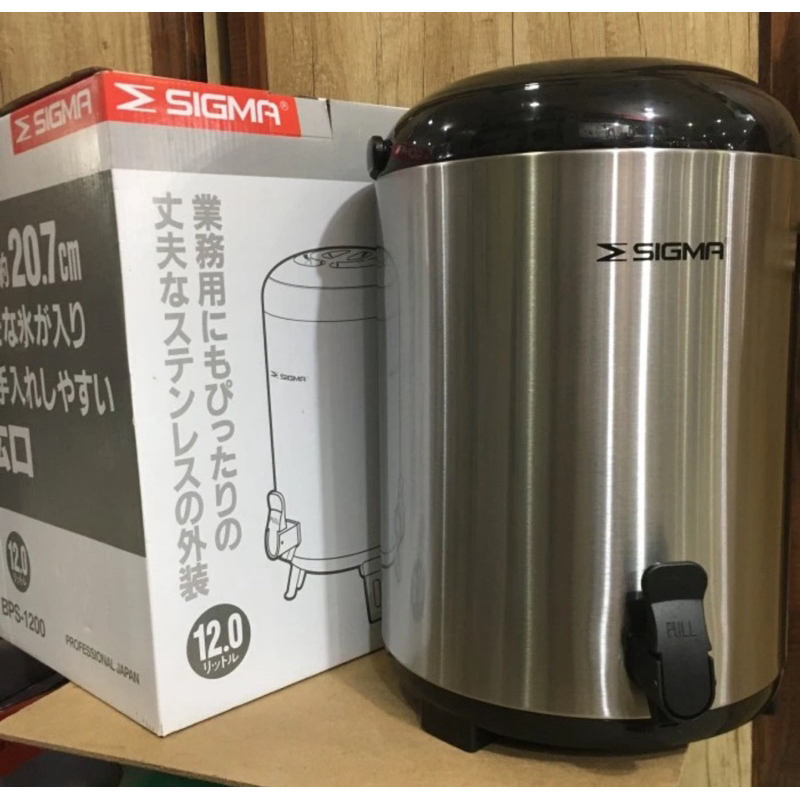TERMOS Sigma Thermos 12 Liter ORIGINAL Durable Hot and Cold Water ...