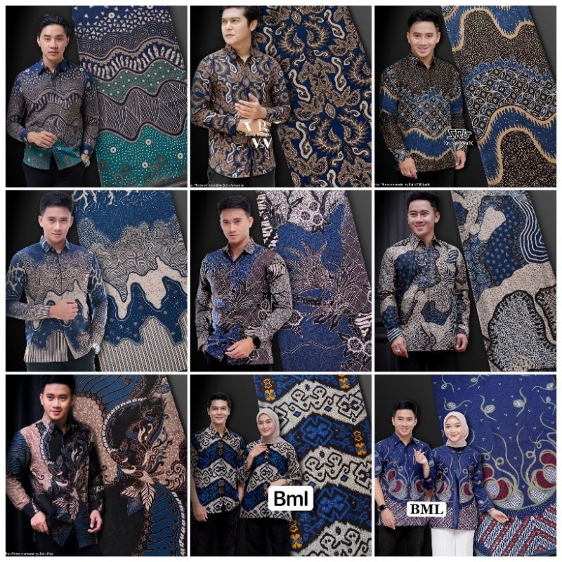 KATUN Navy blue cotton batik cloth / 2x1m meter batik cloth EG uniform ...