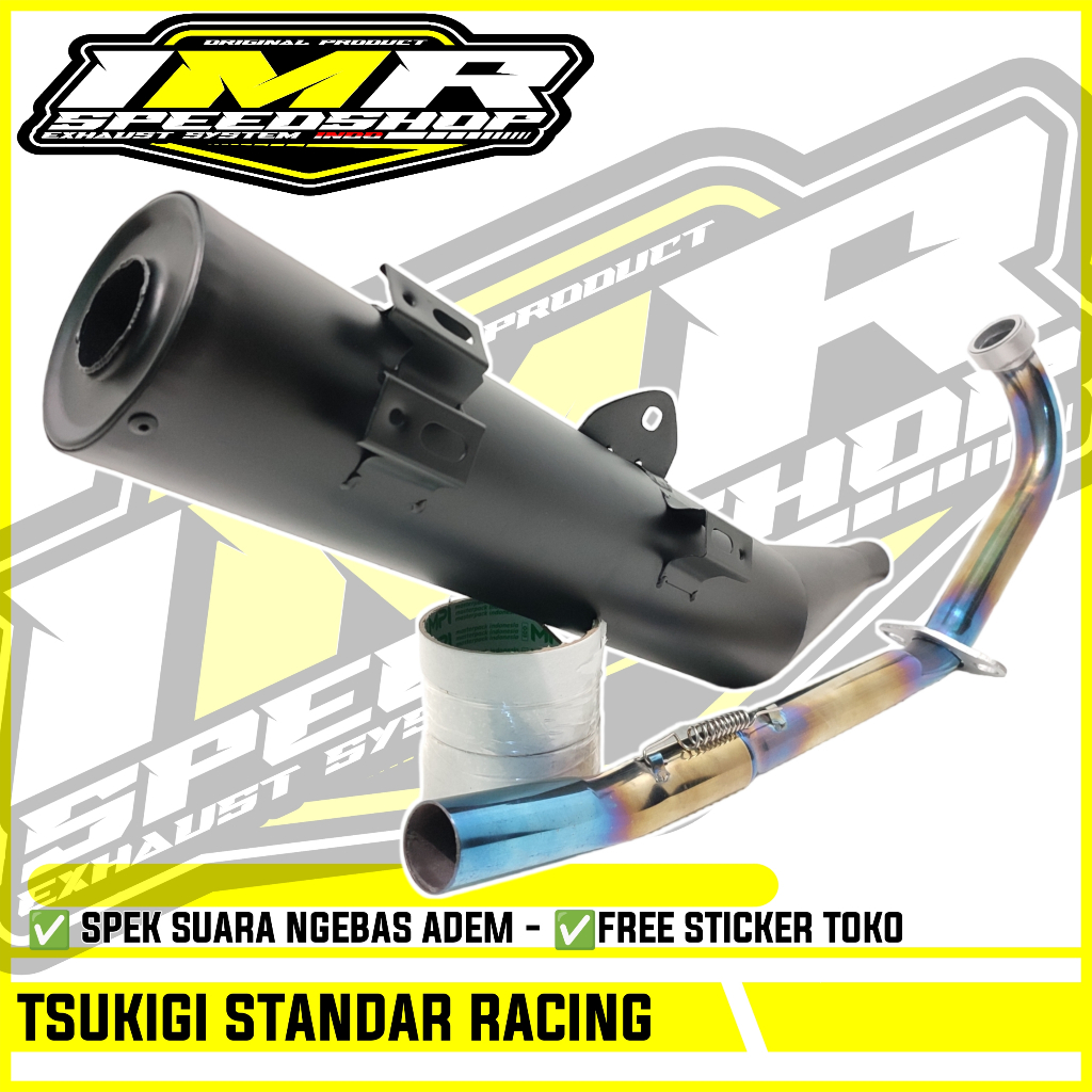 Tsukigi Standard RACING Exhaust JUPITER MX 135 OLD NEW MX KING 150 ...