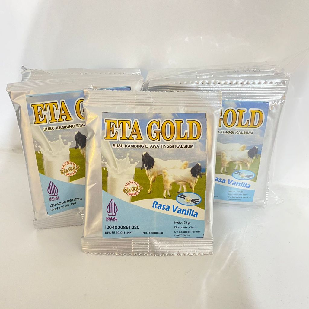 Eta GOLD MILK PREMIUM, High Nutrition ETA GOLD MILK, HALAL Goat MILK ...