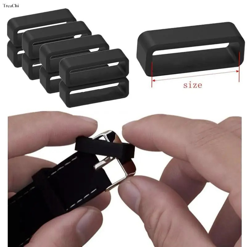 !! Rubber WATCH STRAP LOOP RING, RUBBER WATCH RING | Shopee Malaysia