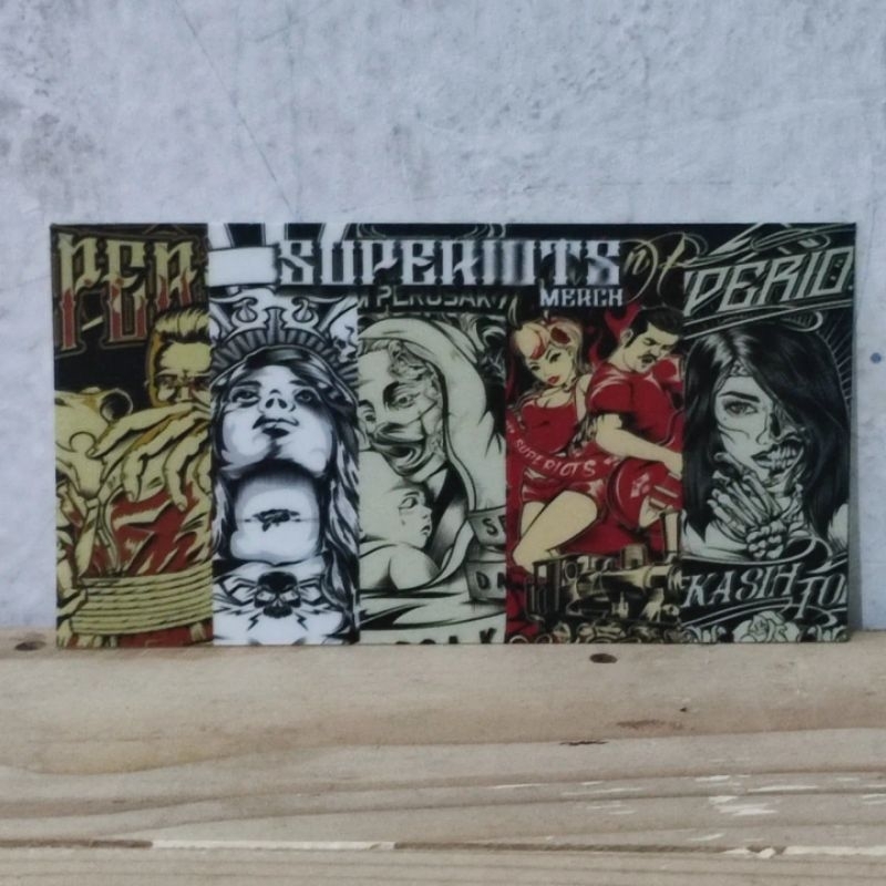 Punk Rock SUPERIOTS Sticker (Vinyl Material) | Shopee Malaysia