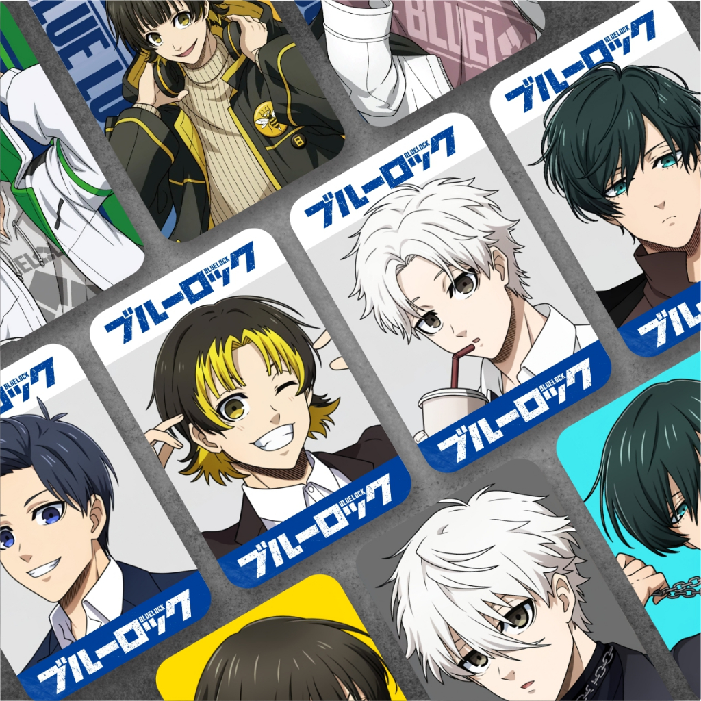 Blue Lock G Anime Photocard Collection - Isagi Bachira Chigiri Nagi Reo ...