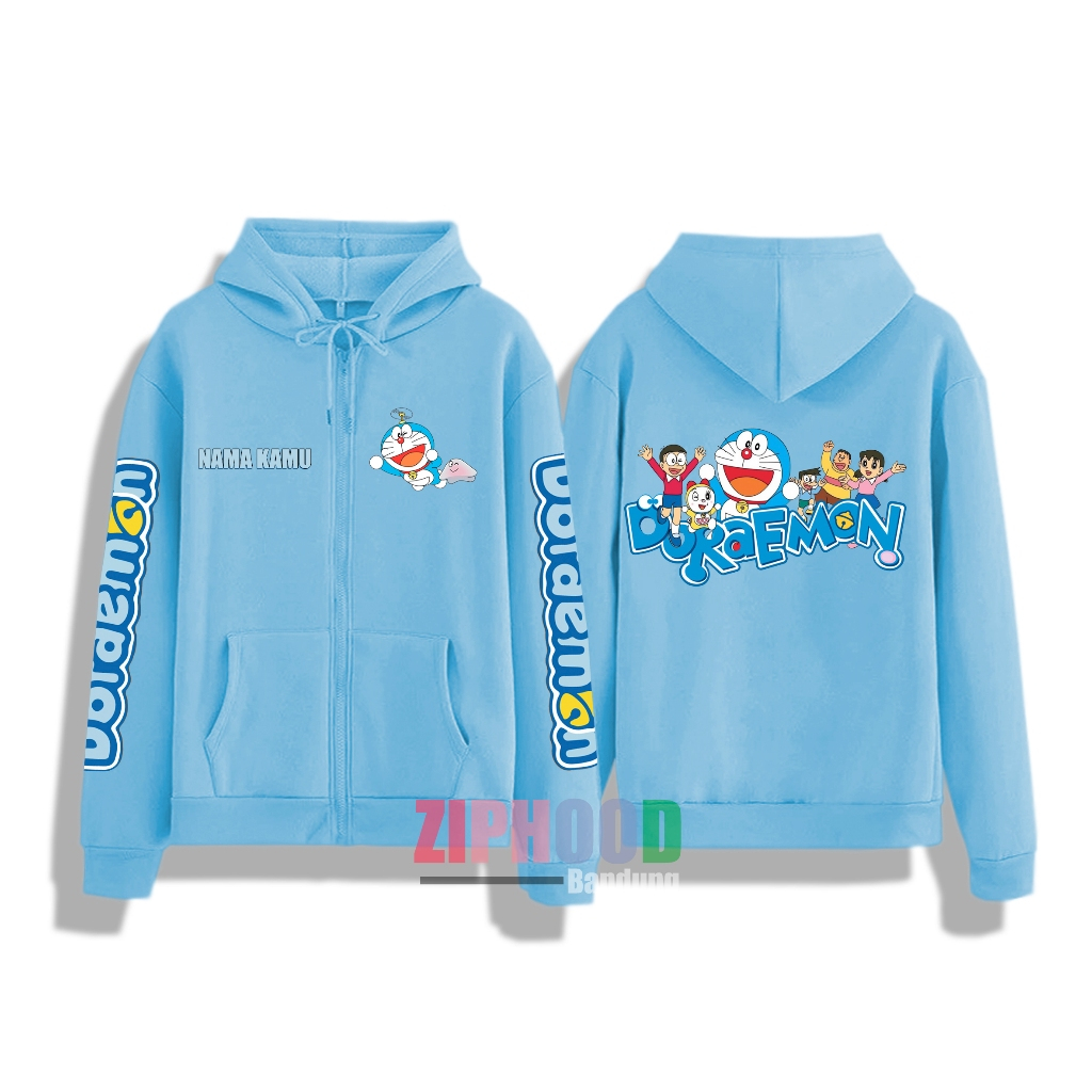 Ziphood BANDUNG - Kids Zipper Sweater Jacket Unisex Animation Doraemon ...
