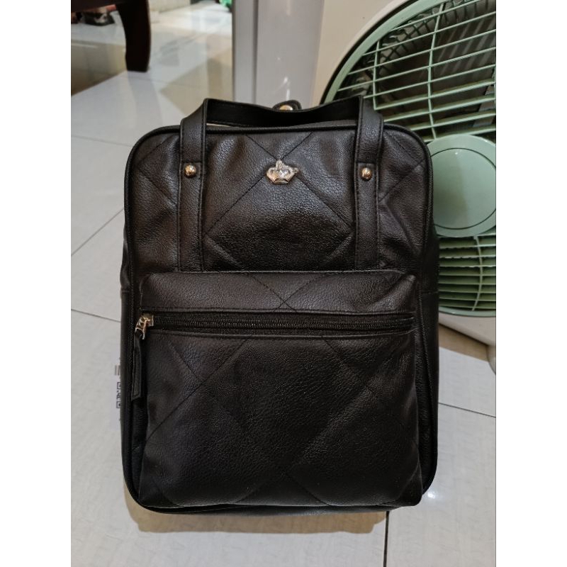 Sara BLACK SOPHIE PARIS ORIGINAL Backpack | Shopee Malaysia