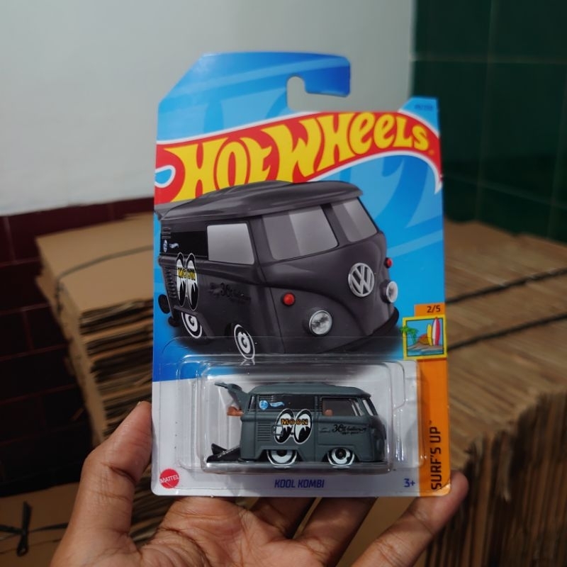 Hot Wheels Kool Combi Gray (Grey) | Shopee Malaysia