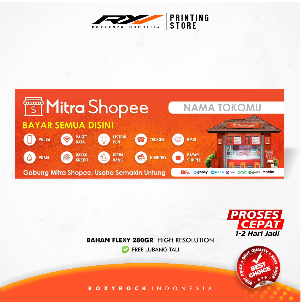 Shopee MITRA Banner / MITRA SHOPEE Banners / Olshop Promotional Banners FREE CUSTOM ...