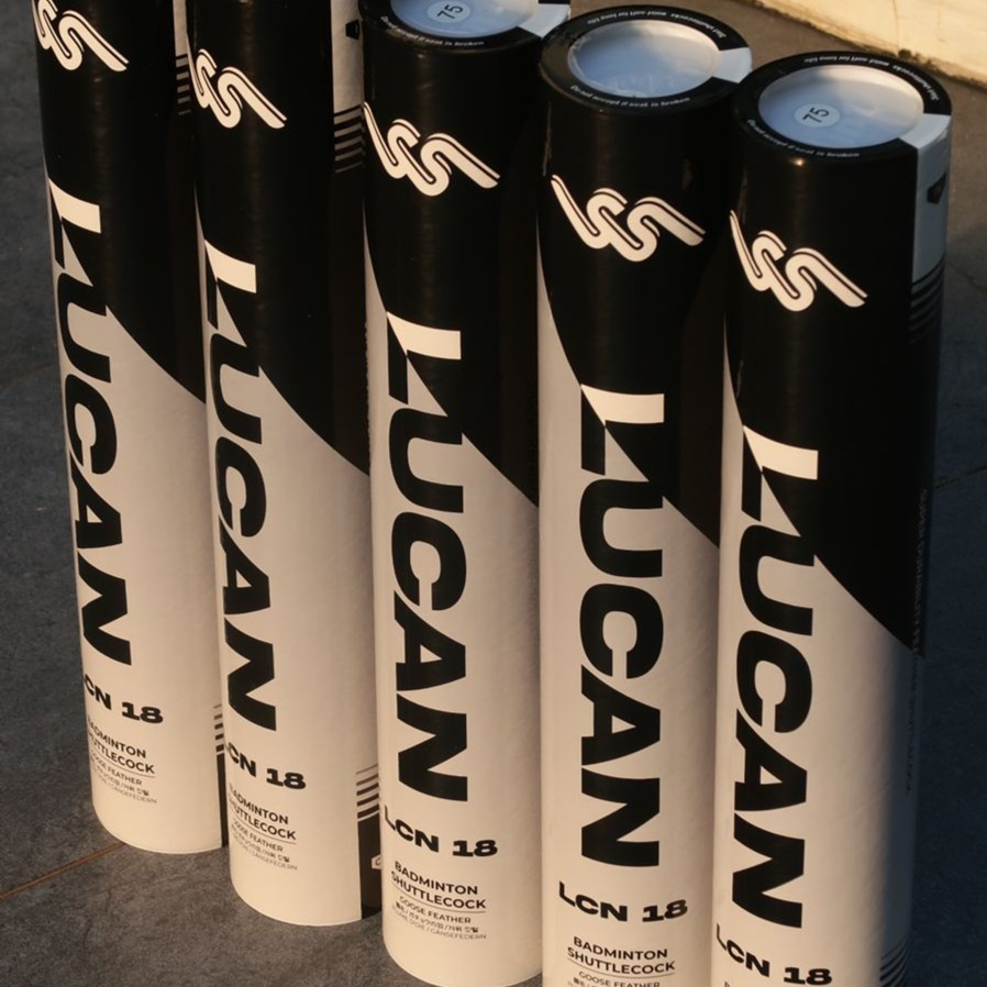 Shuttle COCK / SHUTTLECOCK / BADMINTON COCK Nylon Hybrid LUCAN 3 IN 1 ...