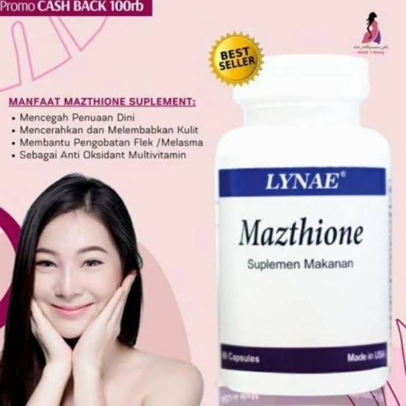 Mazthione Lynae 100% original L-glutathione original Facial And Body ...
