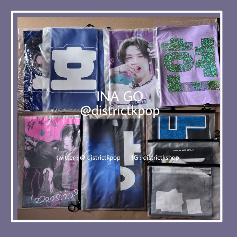 Skz STRAY KIDS SLOGAN CHEERING KIT LEE KNOW HNYUNJIN GROUP BANGCHAN ...