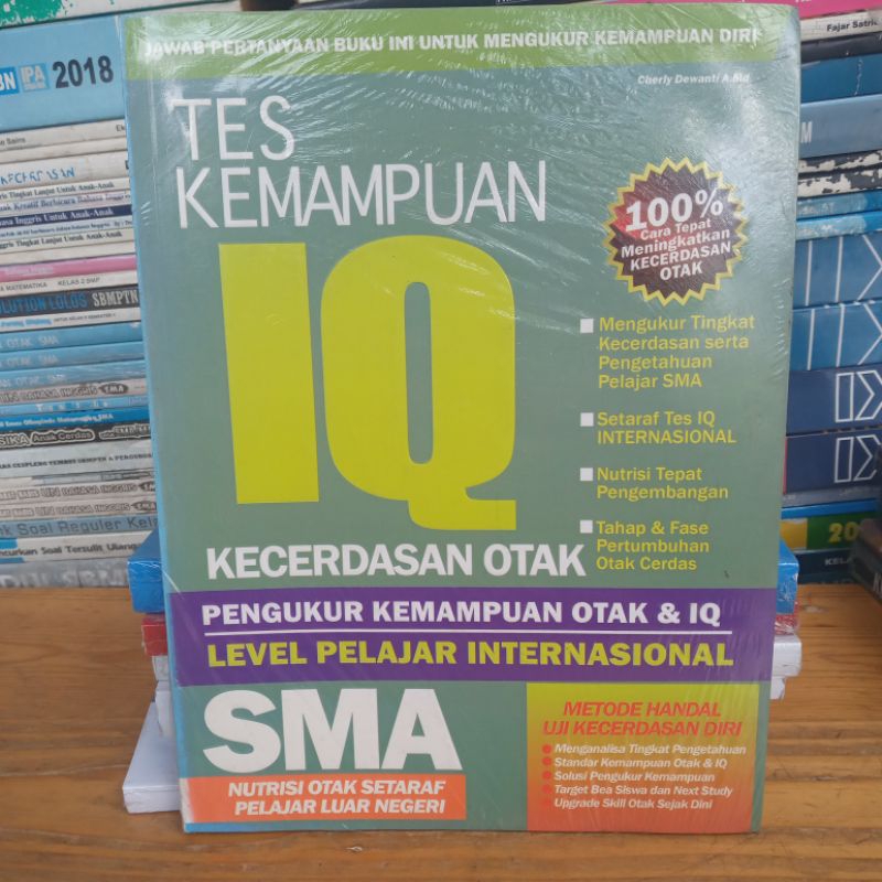 Original High School Student Brain Intelligence Test Book | Shopee Malaysia
