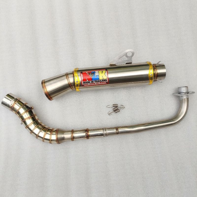 NLK EKZOS RACING EX5/ Exhaust Y15ZR/Exhaust Kriss 110/ Exhaust wave 100 ...