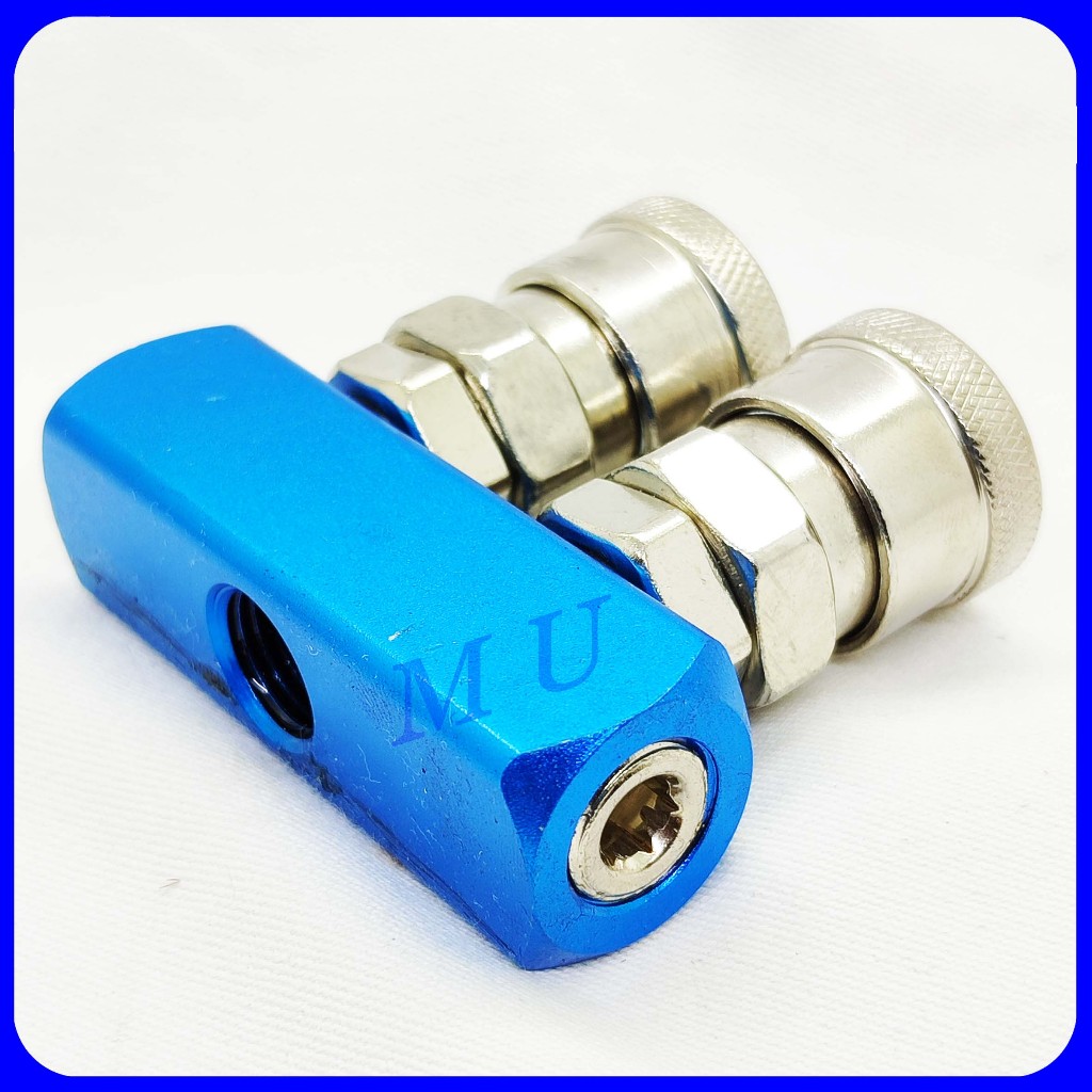Quick Coupling 2 Straight Branch, SML-2 Row Compressor Coupler | Shopee ...