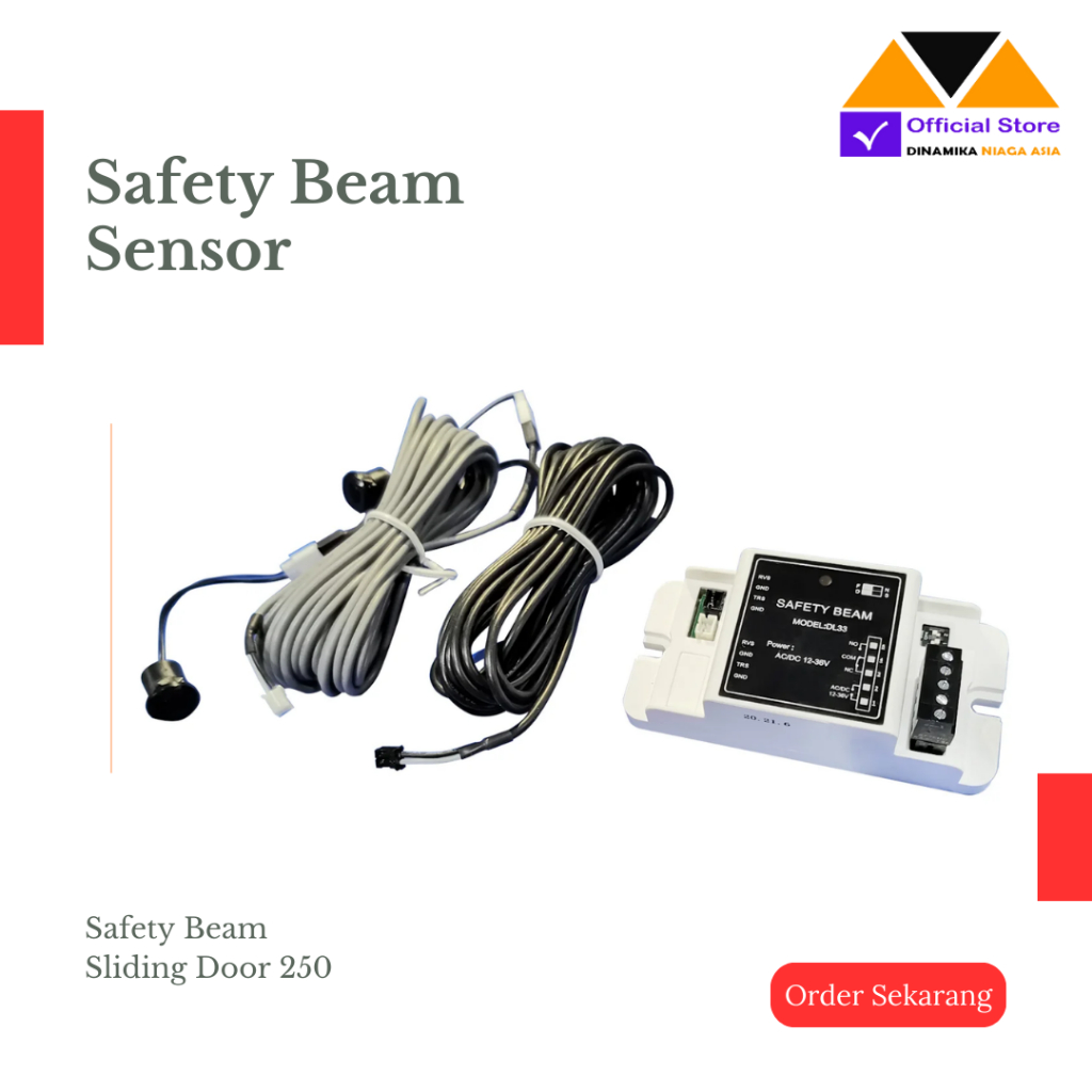 Safety Beam Sensor 250 Sensor for Single Sliding Automatic Doors with ...