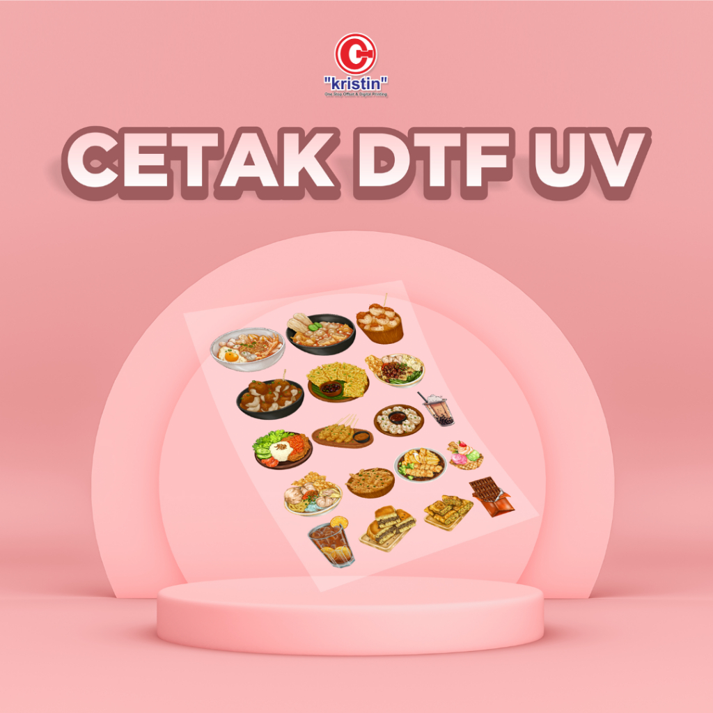 PRINT A3 SIZE DTF UV PET FILM STICKER (STICK IMMEDIATELY) | Shopee Malaysia