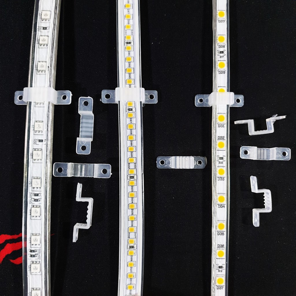 Transparent LED STRIP CLAMPS / CLEAR LED STRIP LIGHT CLAMPS - READY ...
