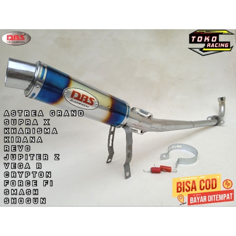 Dbs BLUEMOON NETRAL & KHARISMA RACING EXHAUST (BEBEK) | Shopee Malaysia