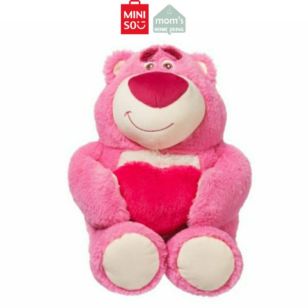 Miniso Disney Pixar Dolls Lotso Collection 10'' Heart Stuffed Animals ...