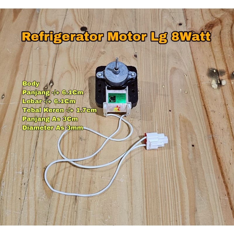 Dynamo Motor Fan Lg As 3mm Fan blower Lg REFRIGERATOR Ori | Shopee Malaysia