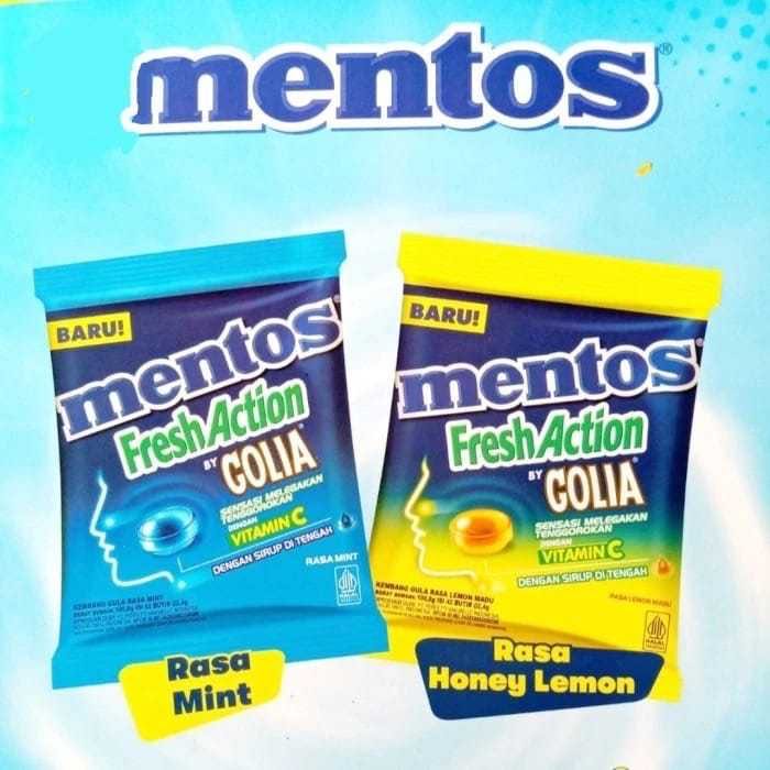 Mentos Fresh Action by GOLIA Mint Candy (42 items) | Shopee Malaysia