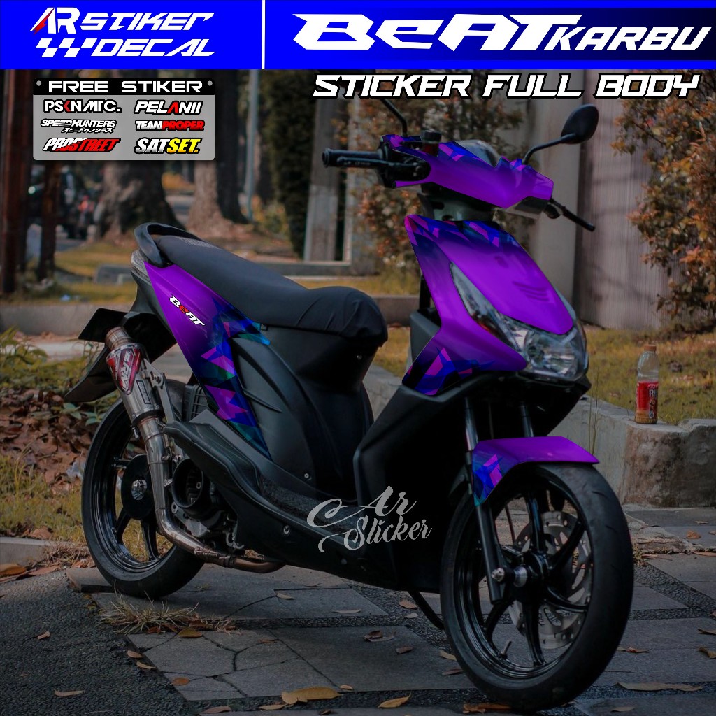 Fullbody Beat Carburetor Decal Sticker - Beat Carbu Dekal Sticker 2008 ...