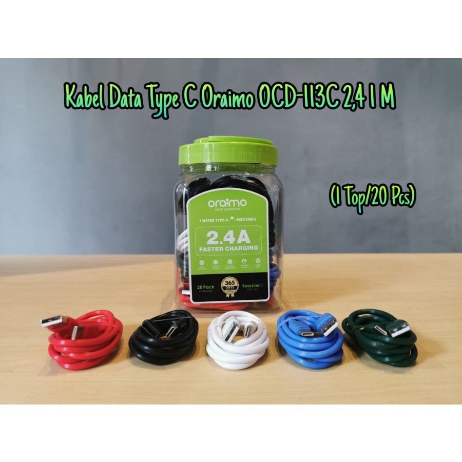 Micro Oraimo OCD-113M 2.4A 1M Data Cable | Shopee Malaysia