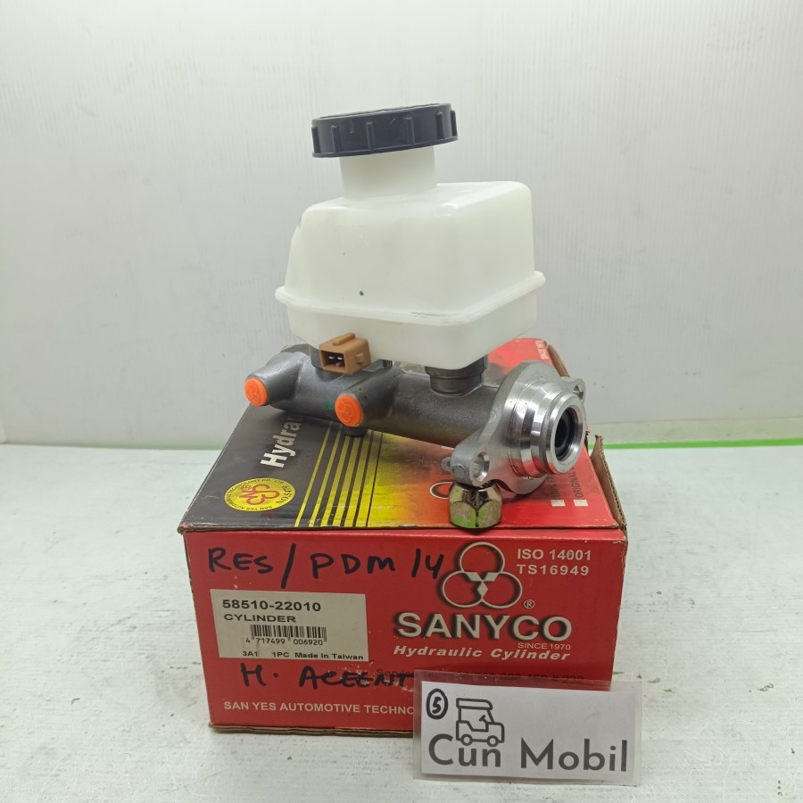 Hyundai Accent 58510-22010 Sanyco Brake master assembly | Shopee Malaysia